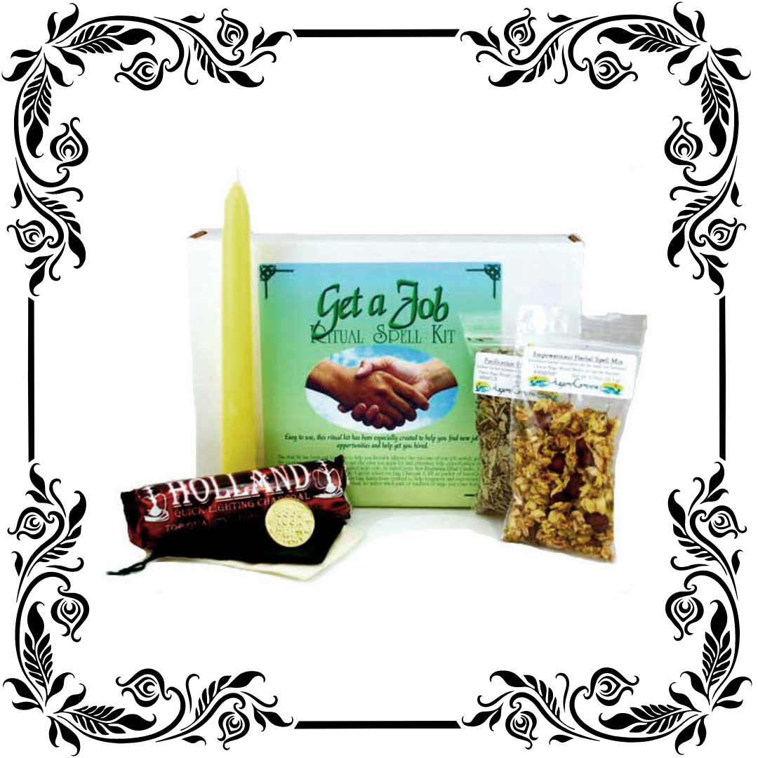 Get A Job Ritual Spell Kit - Witchcraftisan
